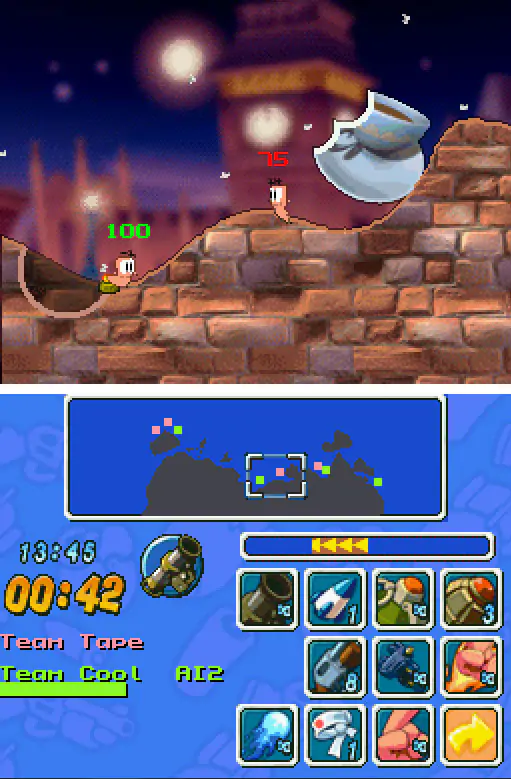 Descargar Worms: Open Warfare. Juego portable y gratuito